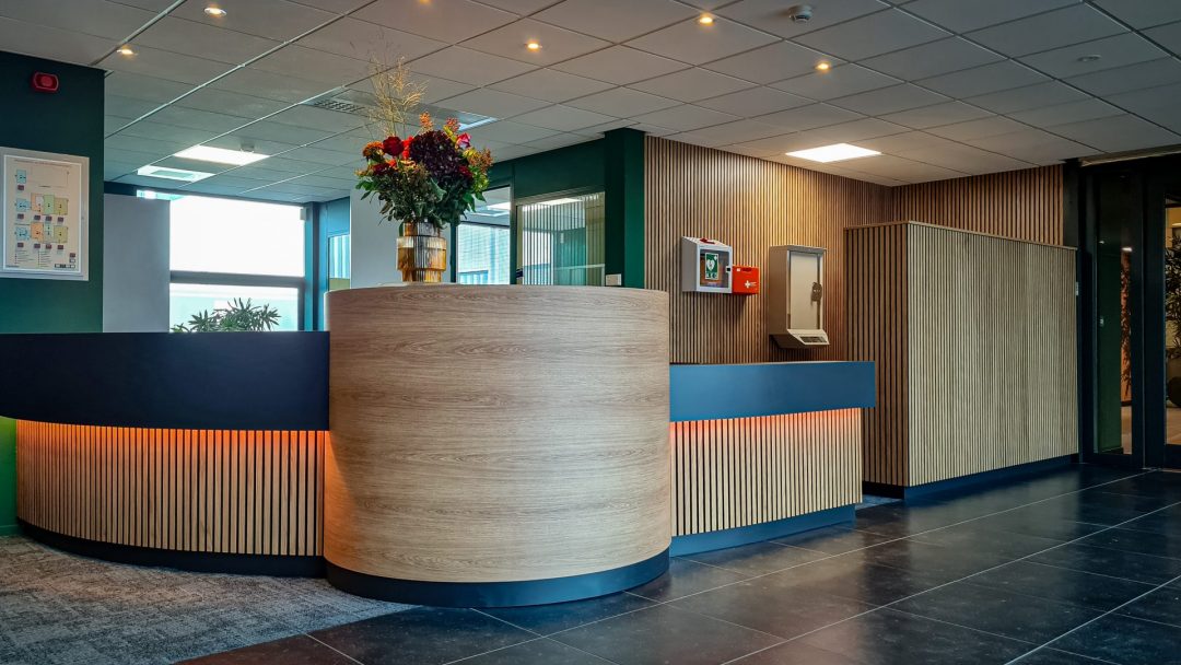 Balie wrappen - Lean interior